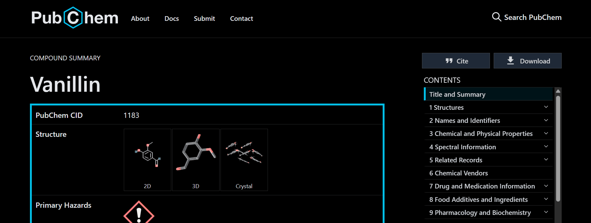 A Visual Guide to Making Vanillin Stain